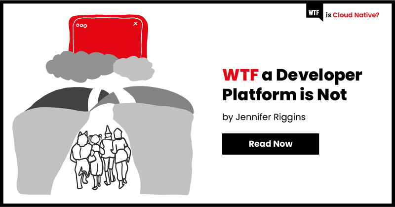 WTF a Developer Platform is Not